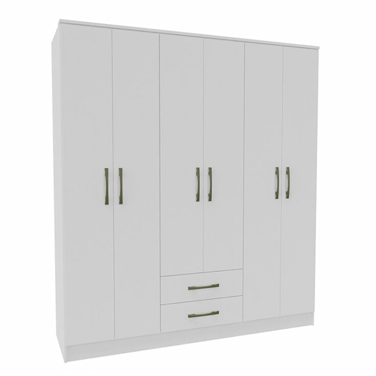 Closet Pequim Ligth 6p 2c - Vekkahome