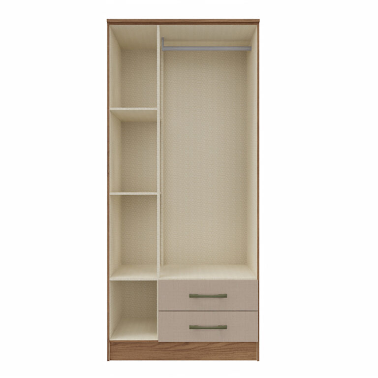 Closet Pequim Bicolor 3P 2C - Vekkahome