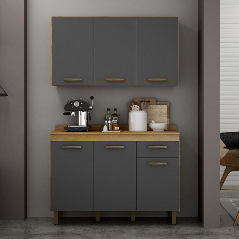 MUEBLE BASE SAO LUIS GREY 120 CM - Vekkahome